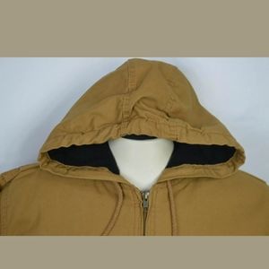 Brazos | Jackets & Coats | Brazos Mens Hooded Engineer Coat Tan Size ...